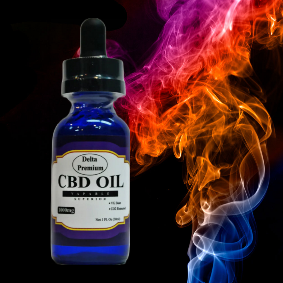 CBD Vape Oil 1000mg Additive Delta Premium CBD – White Horse Redlands